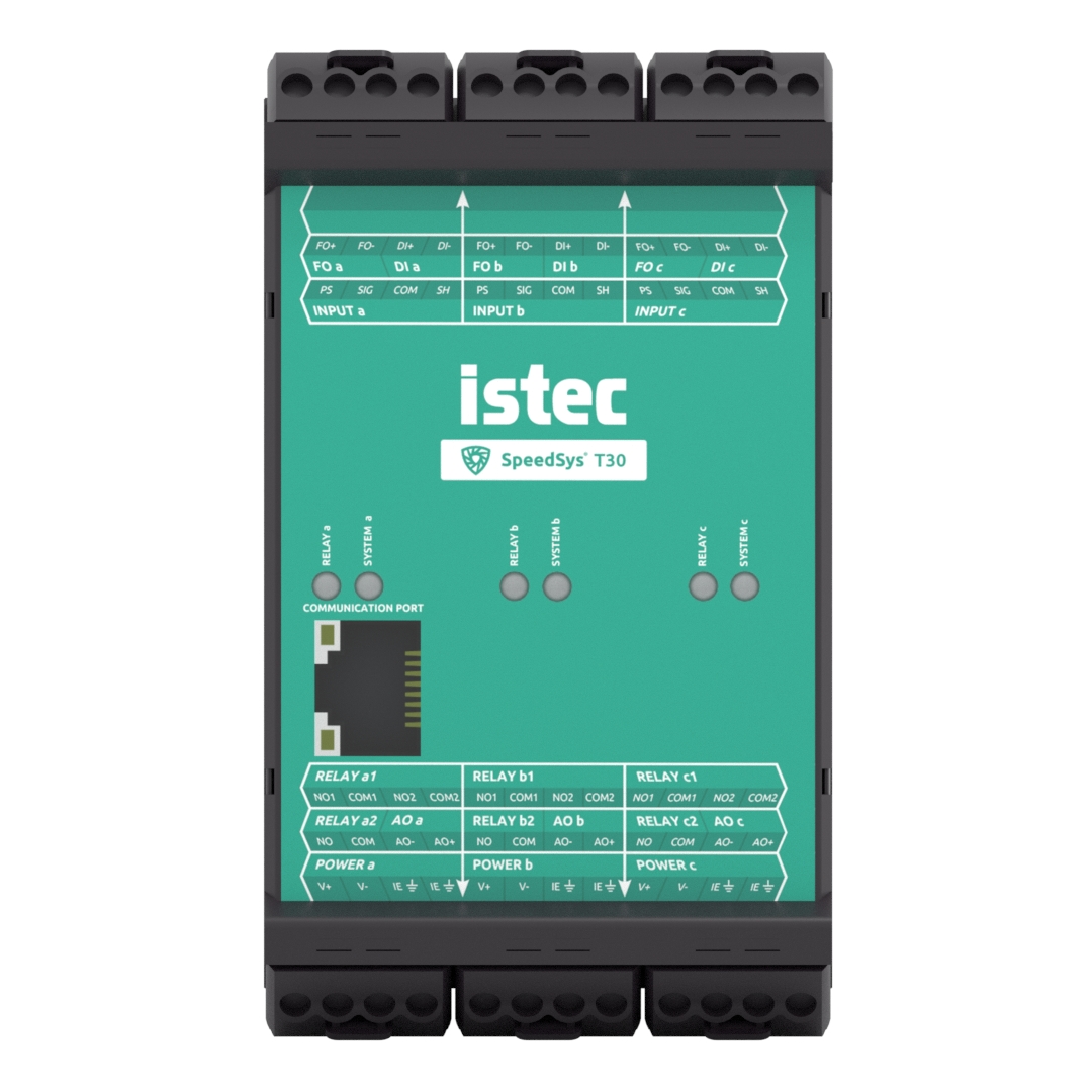 Speed monitor and switch - Istec SpeedSys T30 (tachometer)