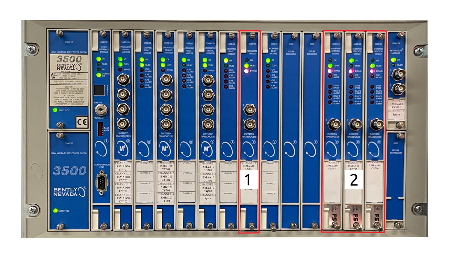 Case study AVR: replacing a Bently Nevada BN3500 to an Istec SpeedSys ...