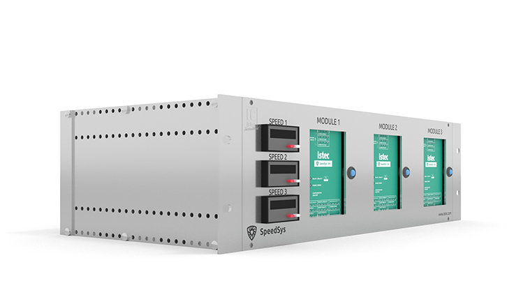 Istec SpeedSys 19" rack - Overspeed Detection System — Istec
